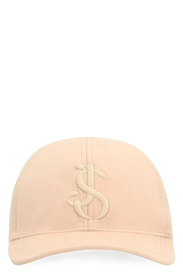 Jil Sander Logo Baseball Cap In Beige - 47% Off | Editorialist
