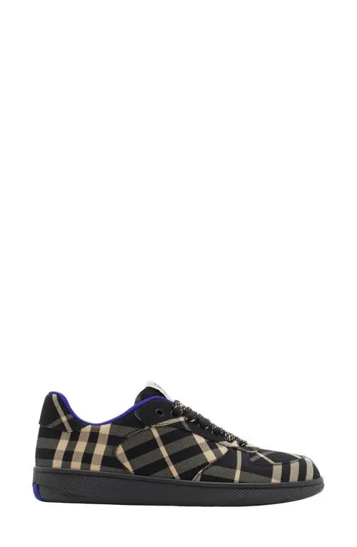 Burberry Terrace Check Low-top Sneakers - Black Check