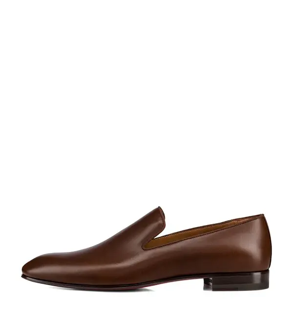 CHRISTIAN LOUBOUTIN Dandelion Calf Leather Loafers