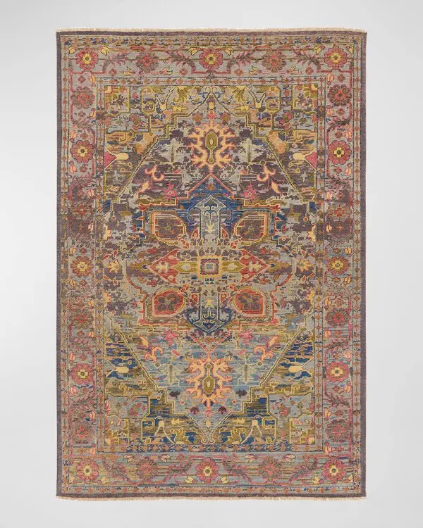 SURYA RUGS Cappadocia Sage Hand-knotted Rug, 8' X 11