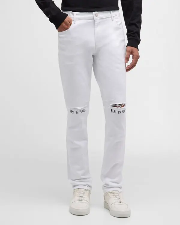 RtA Bryant R.i.p. Skinny Jeans