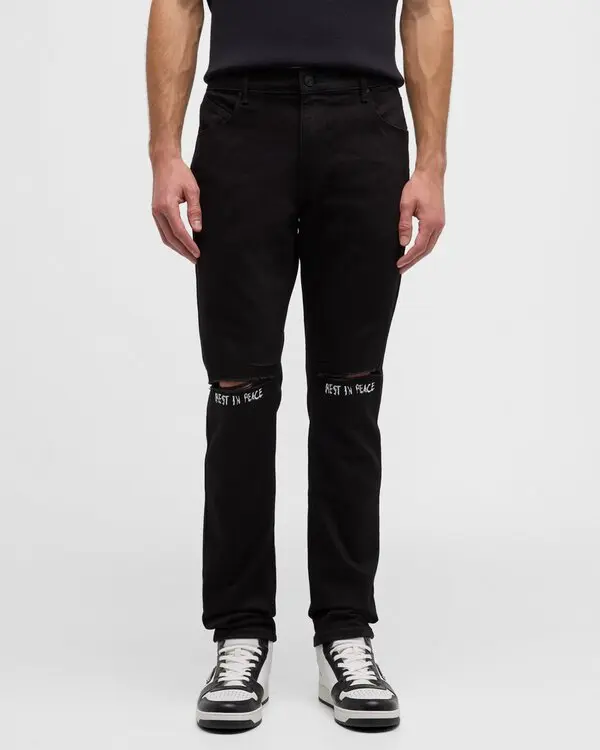 RtA Bryant R.i.p. Skinny Jeans