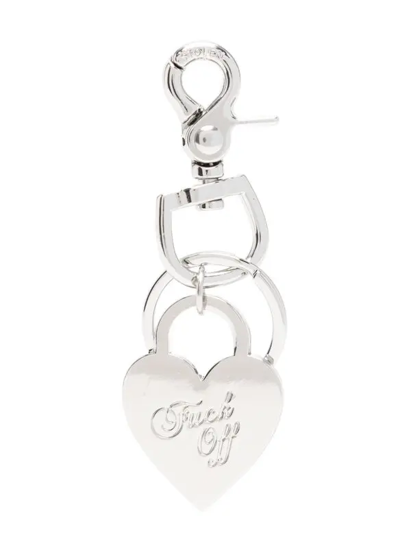 STOLEN GIRLFRIENDS CLUB Warm Welcome Key Ring - Silver