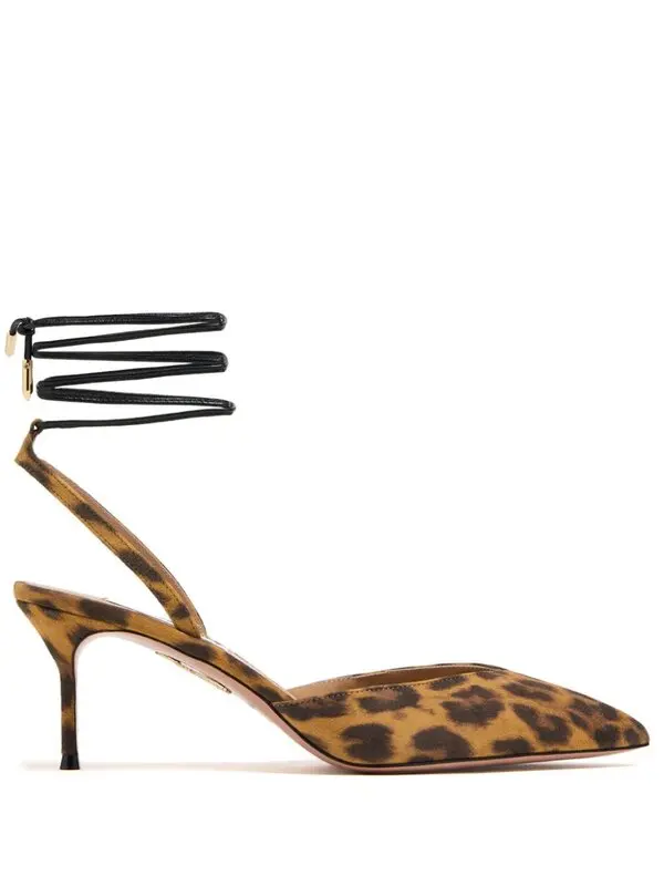 AQUAZZURA Beyond 65mm Pumps - Brown