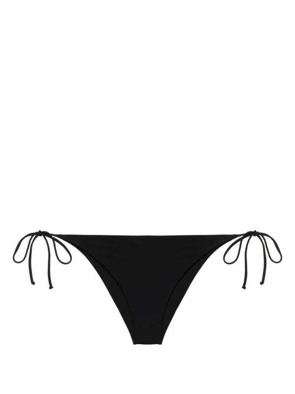 MC2 SAINT BARTH Side-tie Bikini Bottom - Black