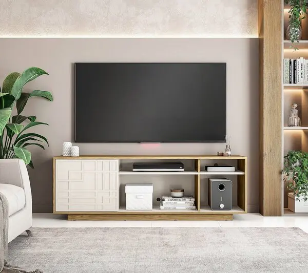 TECHNI MOBILI Contemporary Tv Stand For Tv's Up To 70