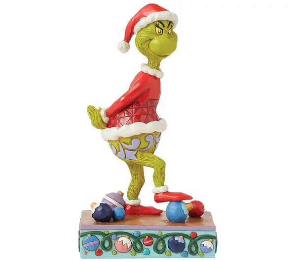 JIM SHORE Grinch Grinch Stepping On Ornament S
