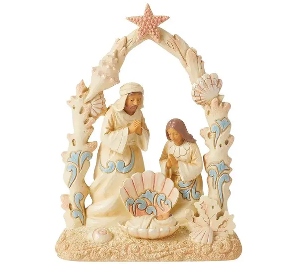 JIM SHORE Coastal Nativity Figurine