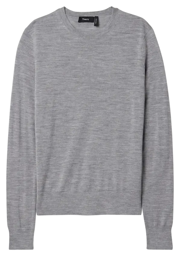 Theory Wool-blend Fine Knit Sweater