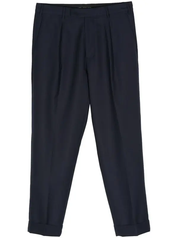 LOW BRAND Pleat-detailored Trousers