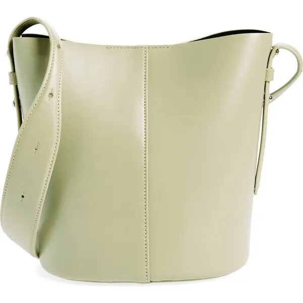 YVONNE KONE Little Leo Leather Bucket Bag