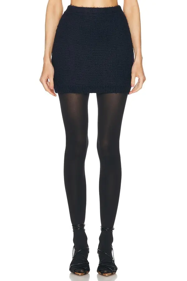 Khaite Darrion Skirt - Navy