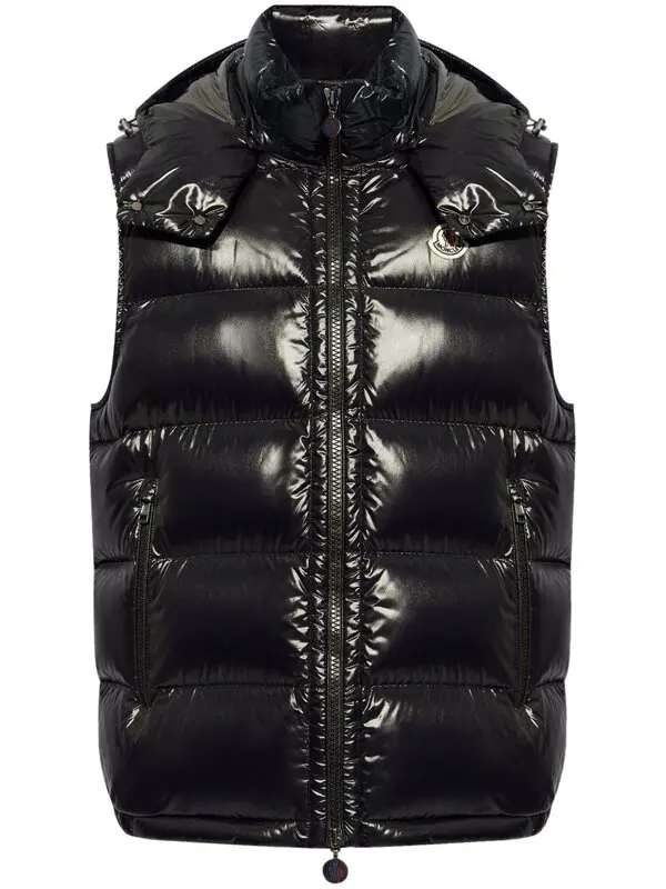 Moncler High-shine Padded Gilet
