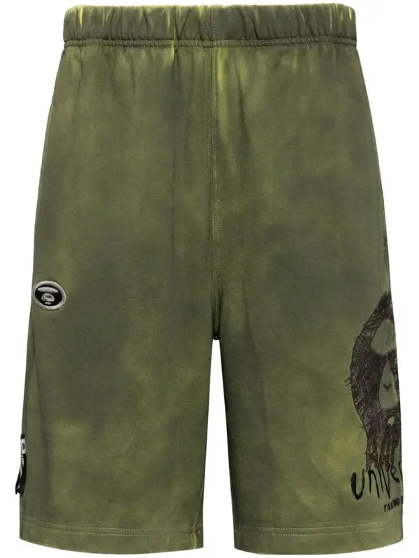 AAPE BY *A BATHING APE® Logo-embroidered Track Shorts
