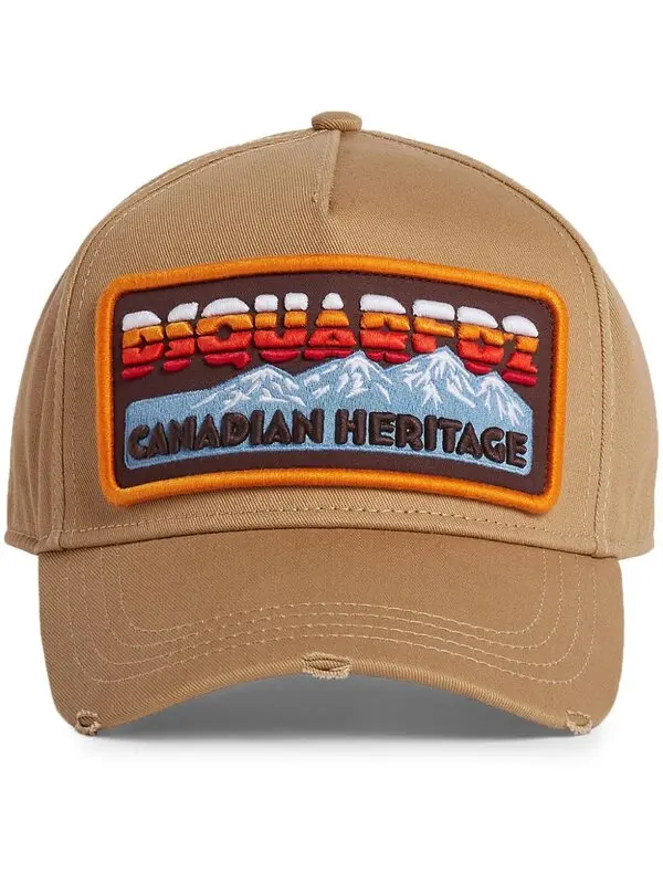 Dsquared2 Logo-appliqué Baseball Cap