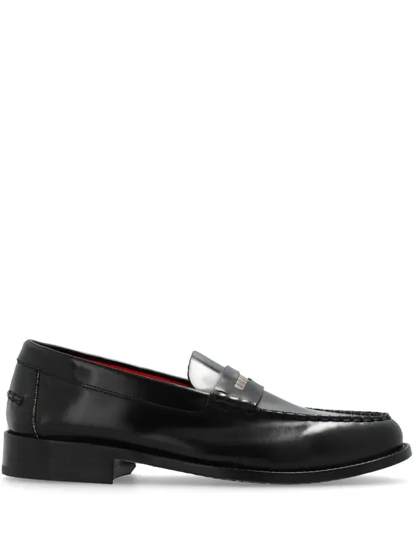 Paul Smith Round-toe Leather Loafers
