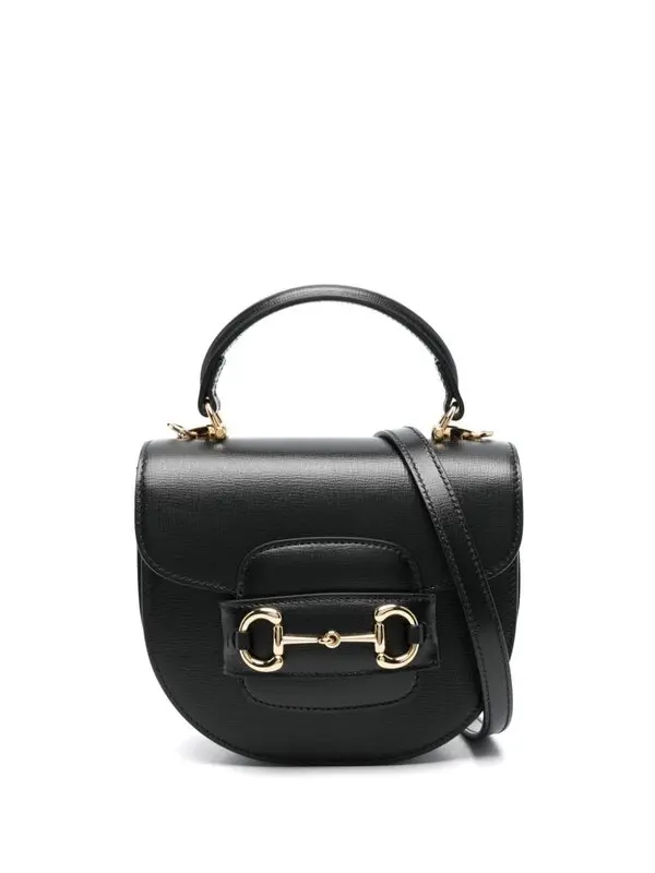 Gucci Mini Horsebit 1955 Shoulder Bag - Black
