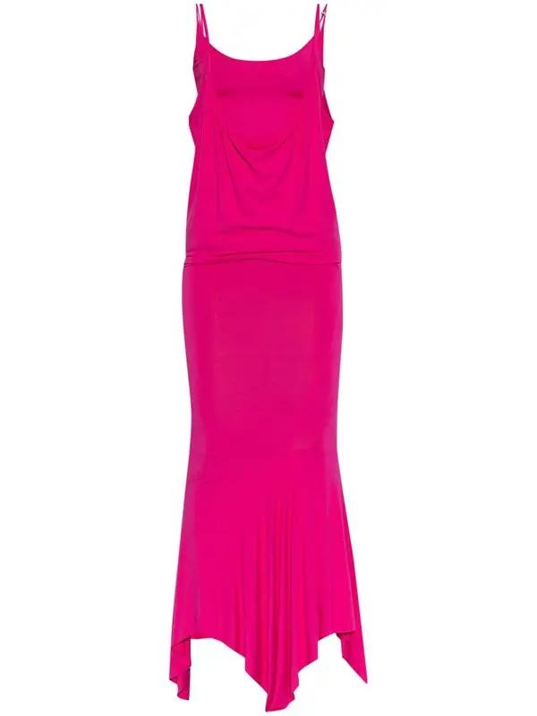 Attico Layered Maxi Dress