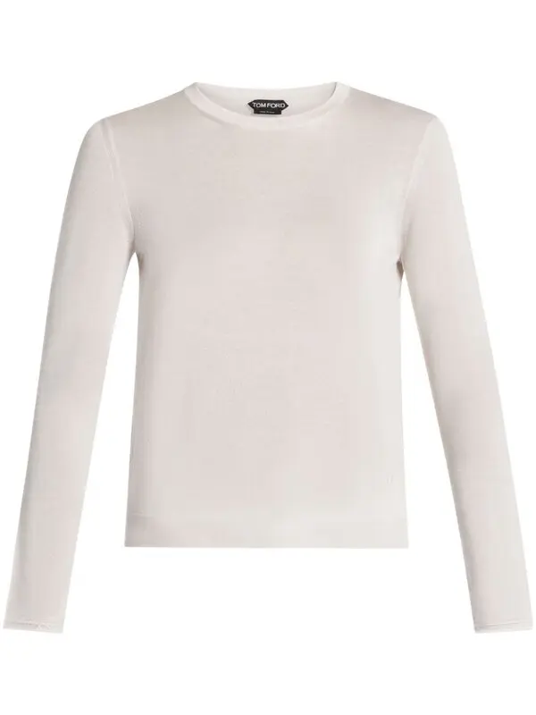 TOM FORD Knitted Top - Neutrals