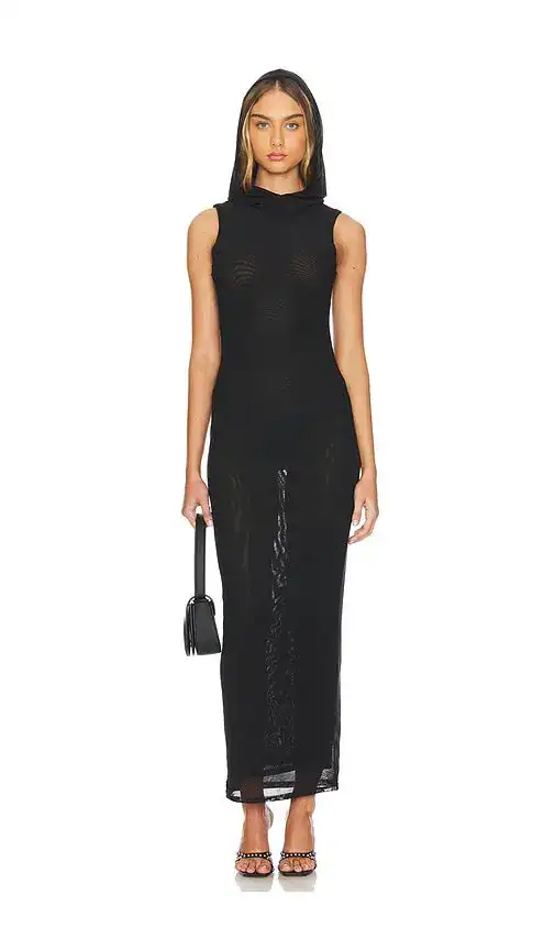 knee length dresses for ladies LIONESS Guccio Mini Dress Onyx– Selfie Leslie main image 0