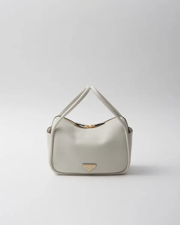 Prada Darling Leather Handbag - White