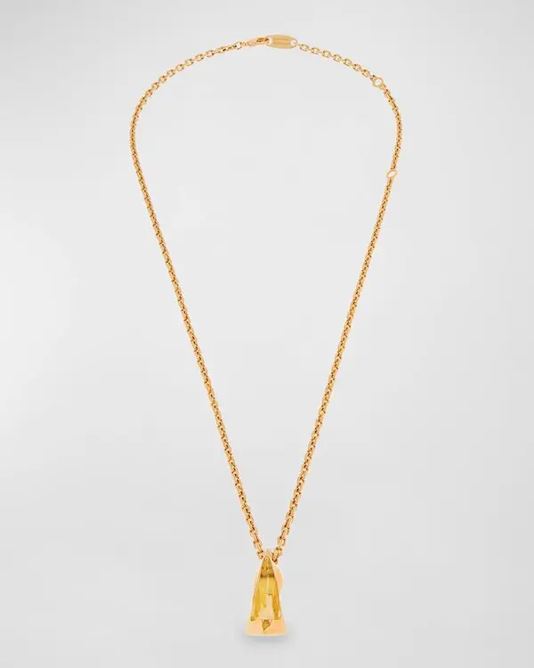 Balenciaga Stiletto Pendant Necklace