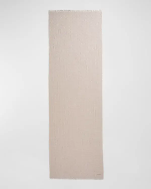 Max Mara Magico Virgin Wool Scarf - Beige