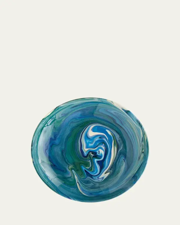 INES-OLYMPE MERCADAL Absinthe Round Soup Plate
