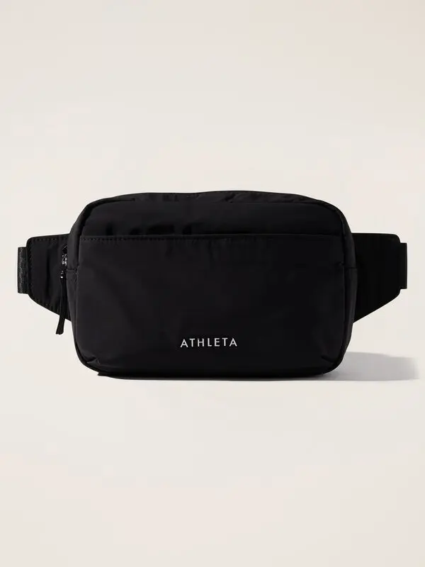 Athleta Large Crossbody Belt Bag - Black