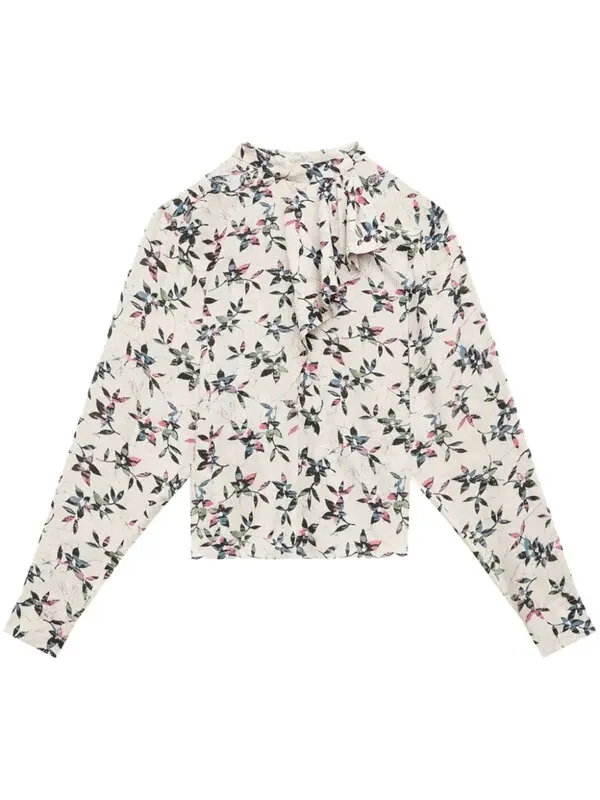 MARANT ETOILE Vilda Floral-print Blouse