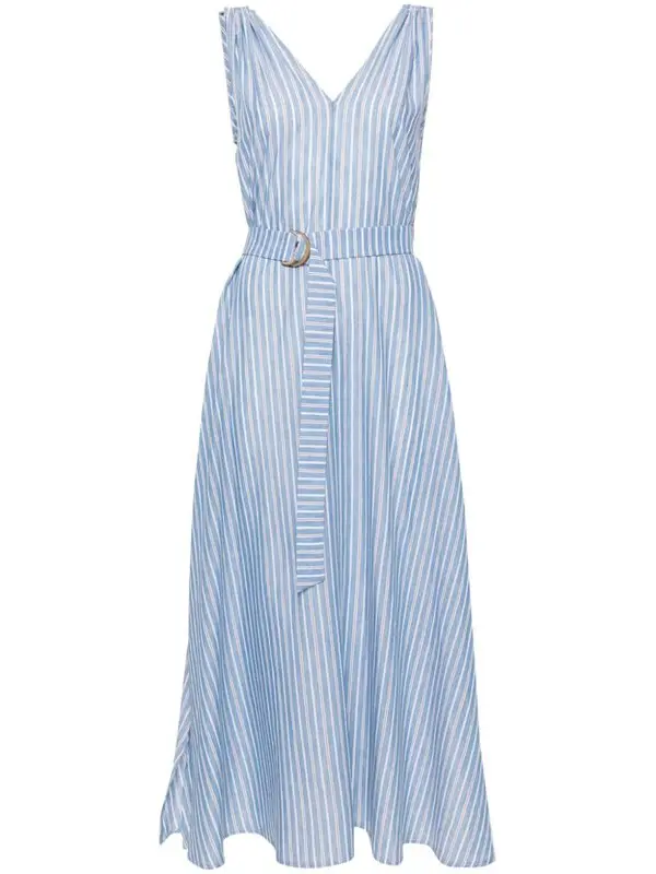 Fedeli Elba Midi Dress - Blue
