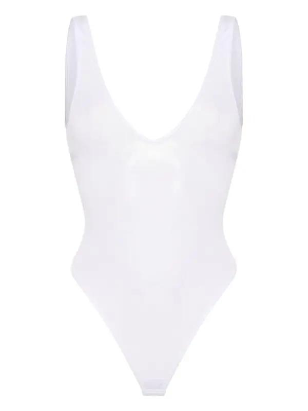 MAISON CLOSE La Femme Amazone Bodysuit - White