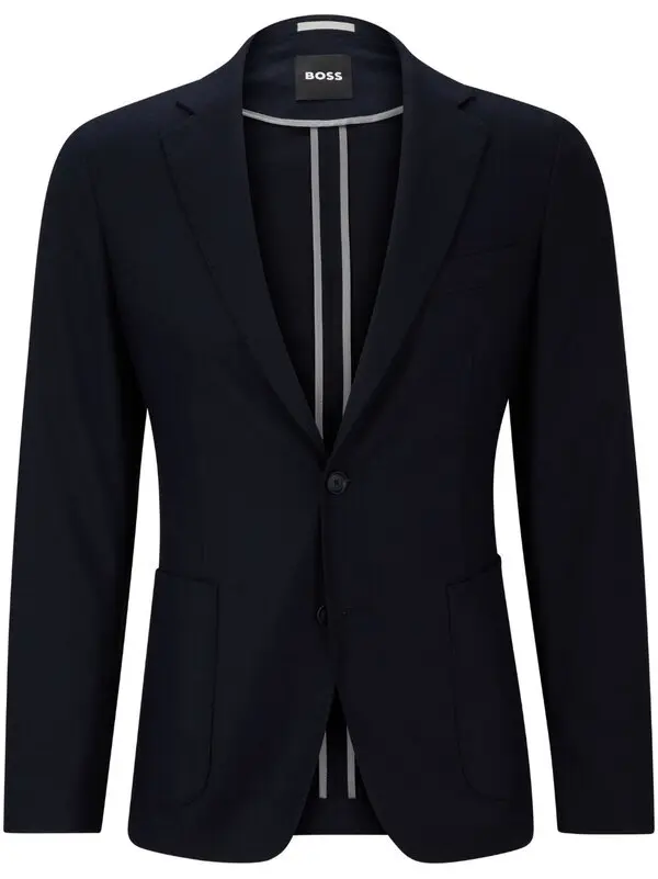 Hugo Boss Notched-lapels Single-breasted Blazer