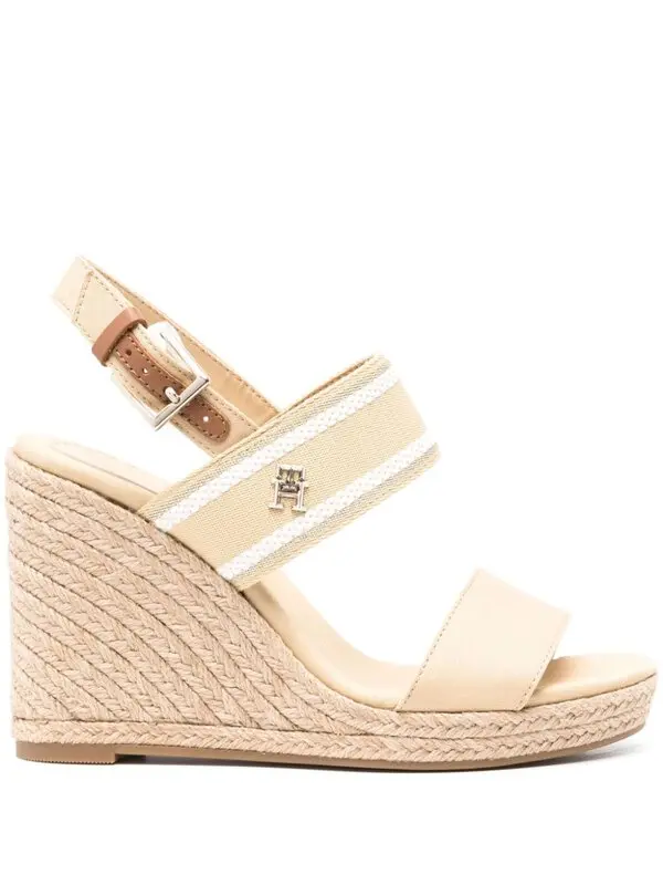 Tommy Hilfiger 105mm Webbing Wedge Espadrilles