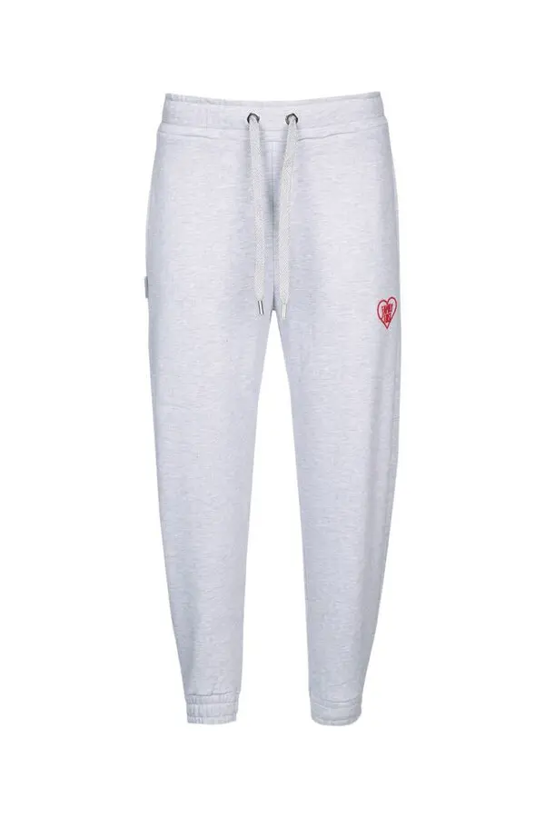 FAMILY FIRST Jogger Heart Pants - Grey