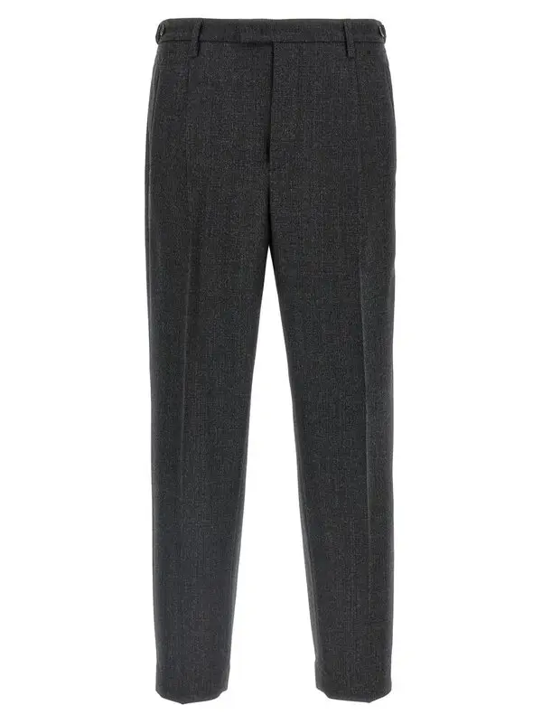 Barena Venezia Masco Wool Trousers - Gray