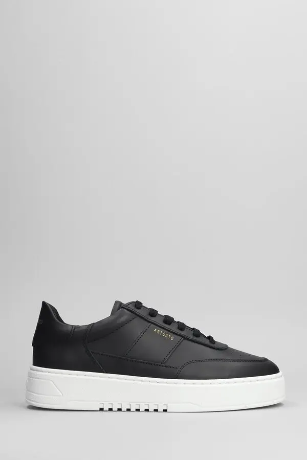 Axel Arigato Orbit Leather Sneakers - Black