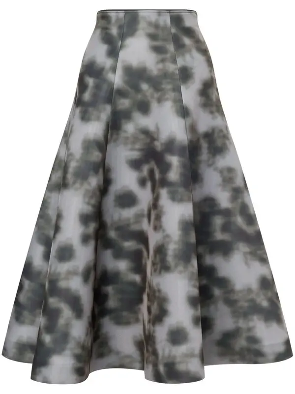 Philosophy Di Lorenzo Serafini Digital-print Midi Skirt