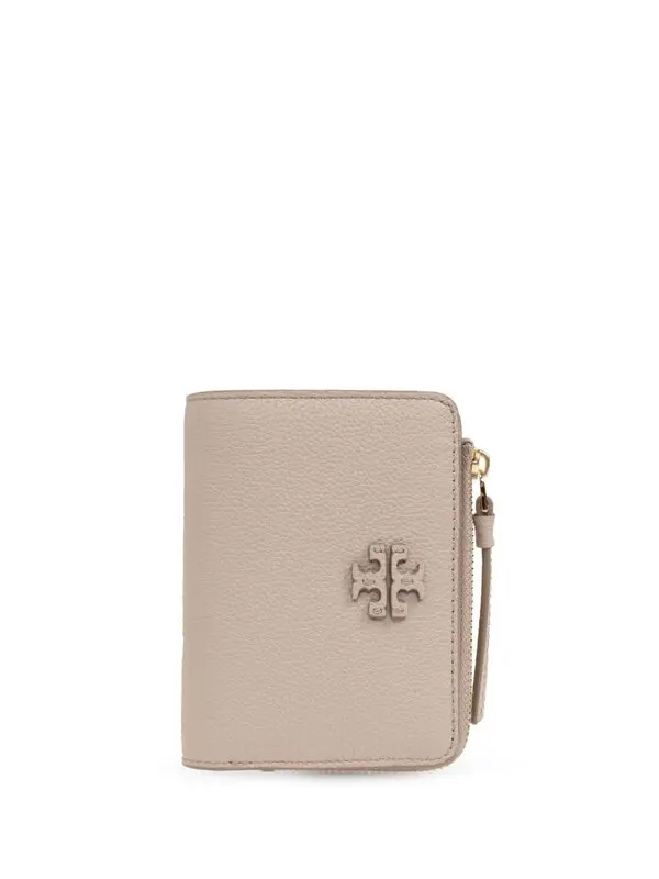 Tory Burch Logo-patch Leather Wallet