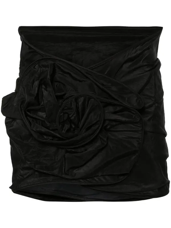 Magda Butrym 3d-rose Mini Skirt
