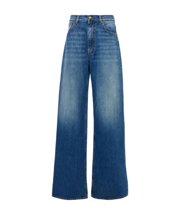 BLAZÉ MILANO Java High-rise Wide-leg Jeans