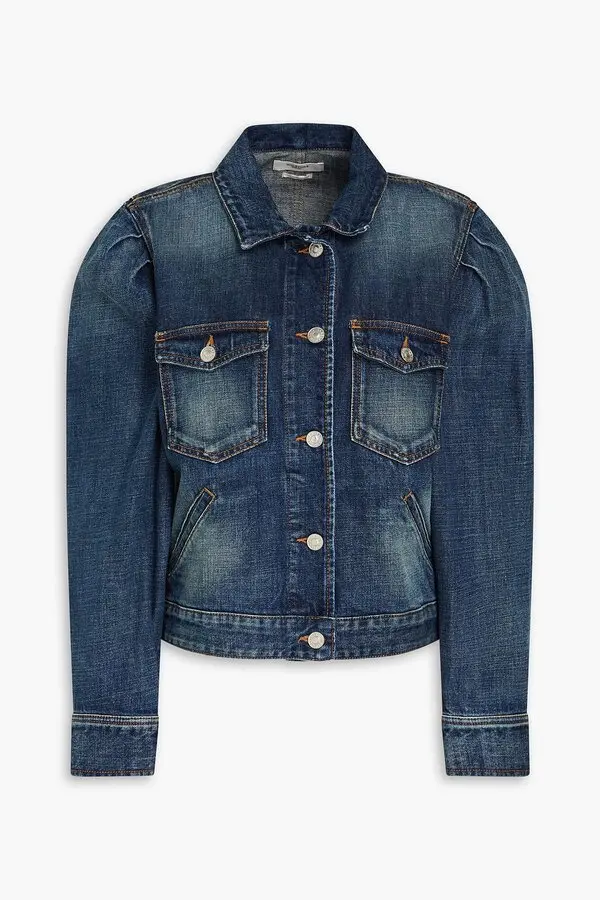 MARANT ETOILE Bolinea Denim Trucker Jacket - Mid Denim