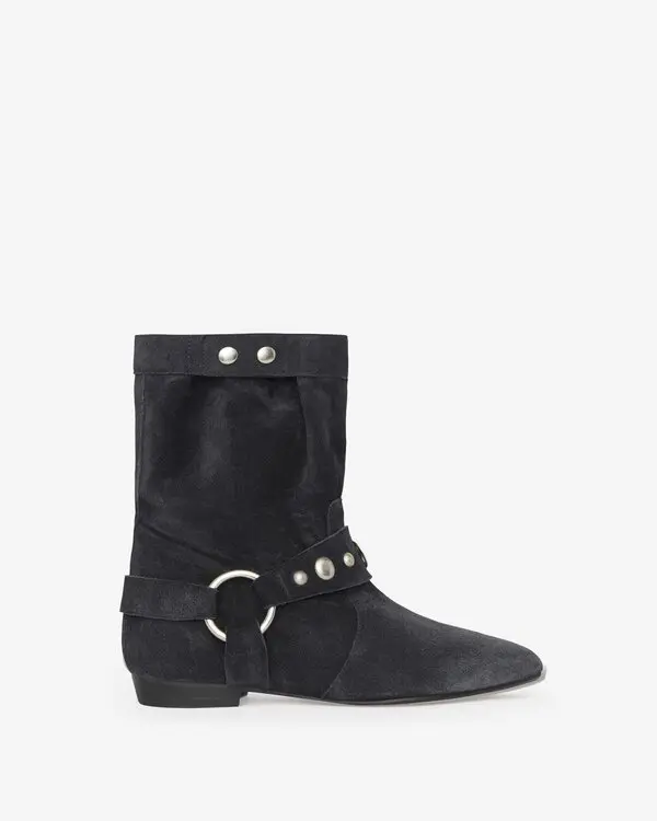 Isabel Marant Stania Flat Boots - Black