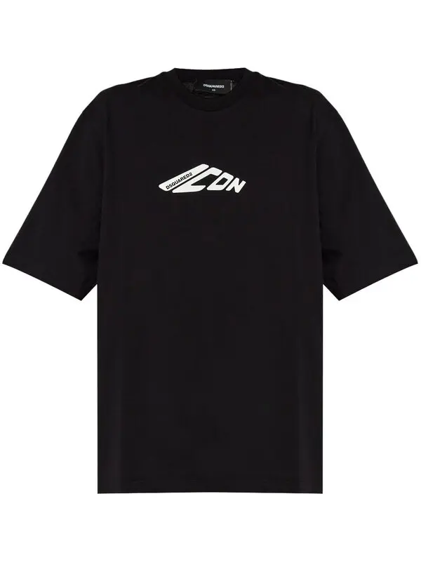 Dsquared2 Logo-printed T-shirt - Black