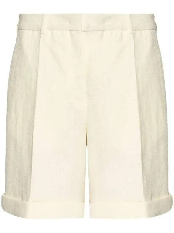 JIL SANDER Tailored Knee-length Shorts - Neutrals