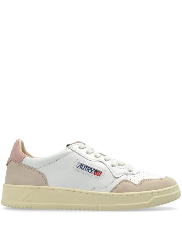 AUTRY Medalist Leather Sneakers - White