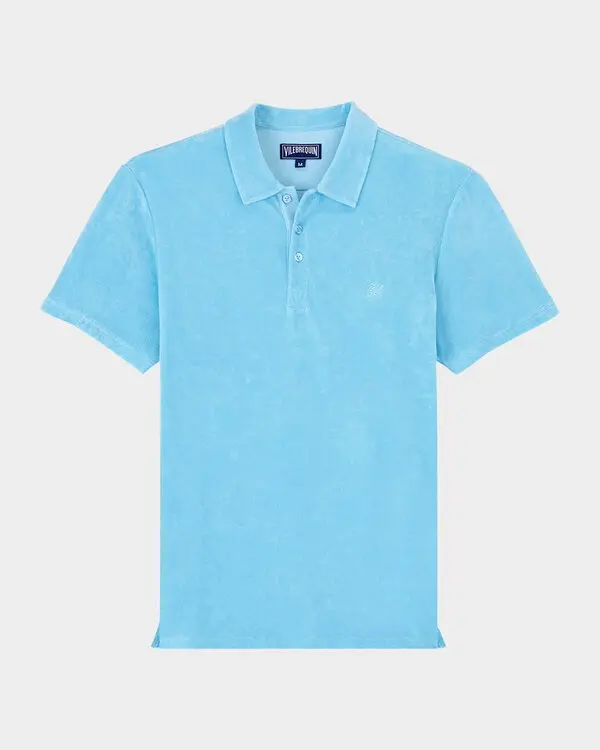Vilebrequin Organic Terry Polo Shirt - Santorin B