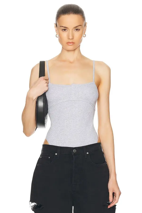 GRLFRND Rib Cami Bodysuit