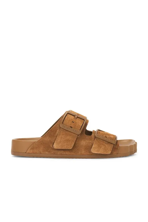 Balenciaga Sunday Sandal - Brown