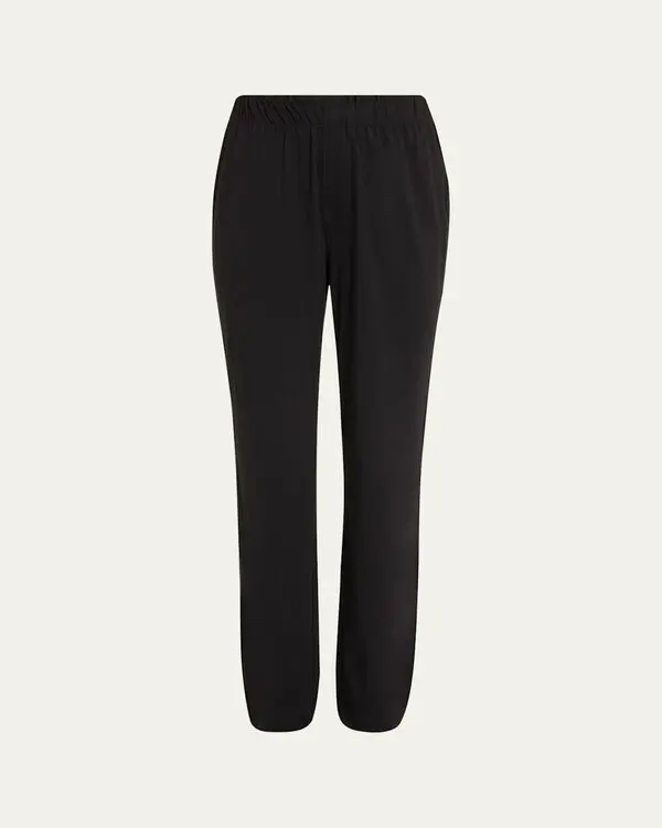 Eterne Terne Waffle-knit Lounge Pants - Black